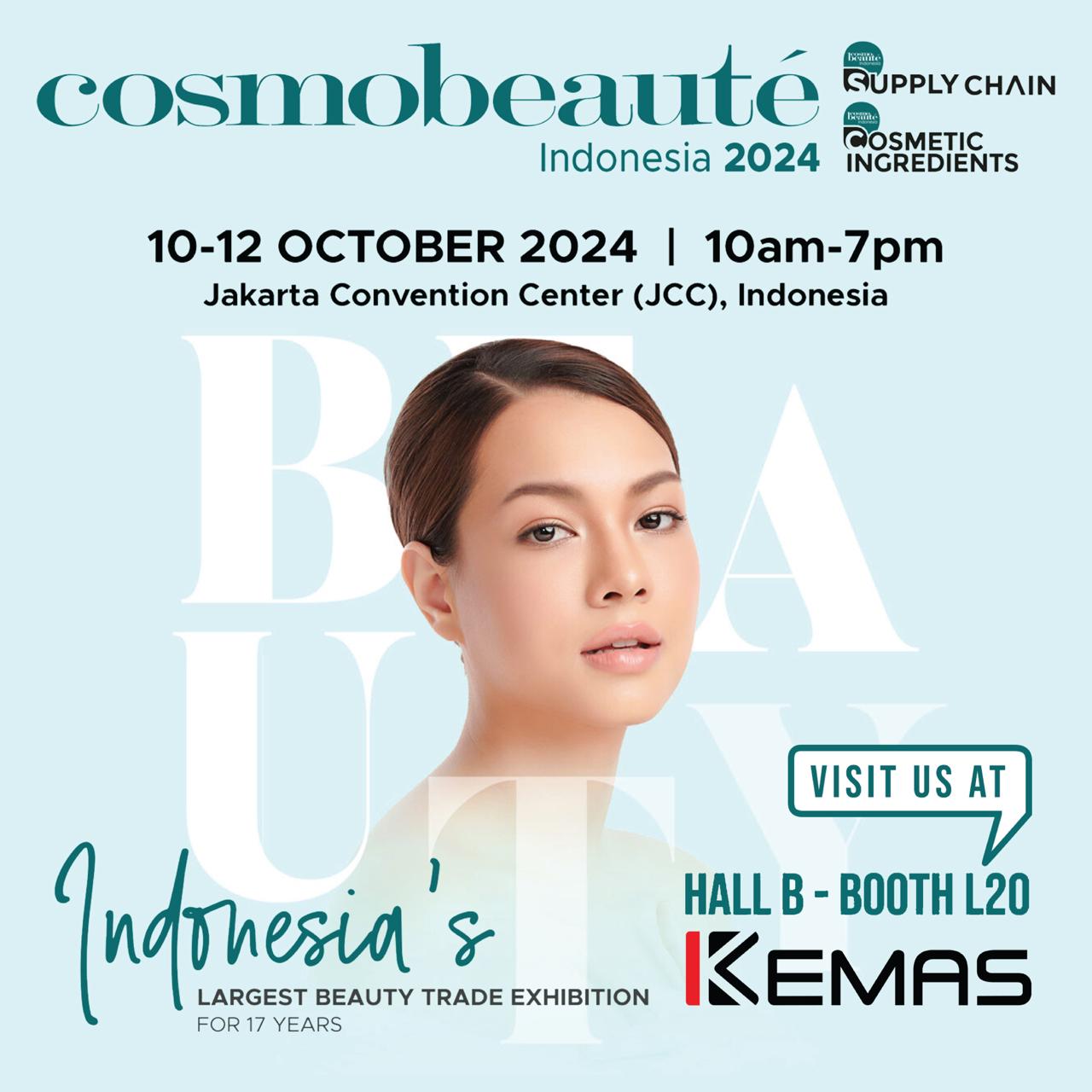 Exhibited at Cosmobeauté Indonesia 2024 - Kemaspkg News Media